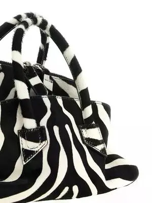 Attico Mini La Passeggiata Tote Bag - Black