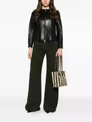 Elie Saab Pressed-crease Trousers