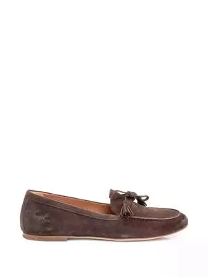DUCANERO Tassel-detail Suede Loafers