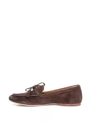 DUCANERO Tassel-detail Suede Loafers