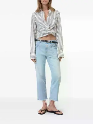 Closed Mira-x Fringed Jeans - Blue