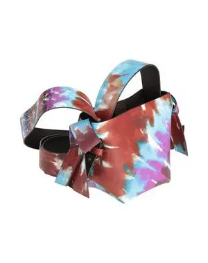 Acne Studios Tie-dyed Leather Bucket Bag - Brick