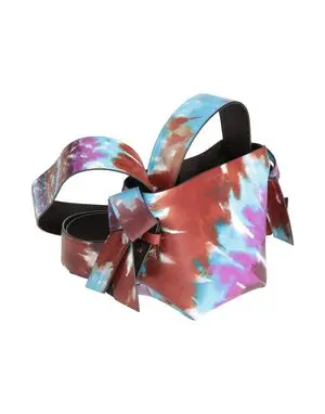 Acne Studios Tie-dyed Leather Bucket Bag - Brick
