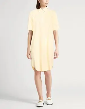 Peserico Mini Shirt Dress - Yellow