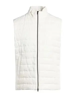 Herno Linen Goose Down Vest - Ivory