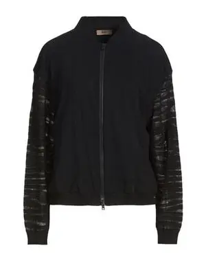 Herno Pointelle-knit Bomber Jacket