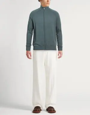 FERRE' Ferre Zippered Cotton Cardigan With Embroidered Logo