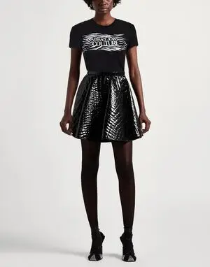 Versace T-shirt In Cotton And Elastane