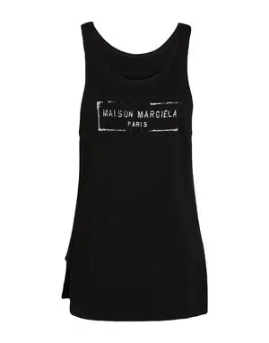 MAISON MARGIELA Sleeveless Tank Top - Black