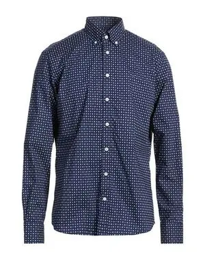 HACKETT Shirt Size Cotton - Navy