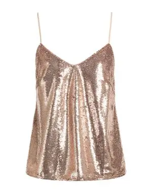 MANILA GRACE Sleeveless Top With Sequins