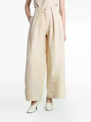 BATAKOVIC Pleated Wide-leg Palazzo Pants