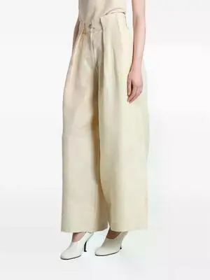BATAKOVIC Pleated Wide-leg Palazzo Pants