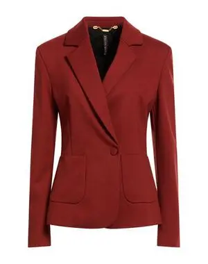 MANILA GRACE Single-breasted Blazer - Red