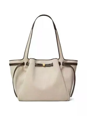 Tory Burch Romy Canvas Tote - Neutrals