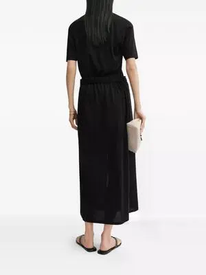 TOTEME Wrap-style Midi Skirt