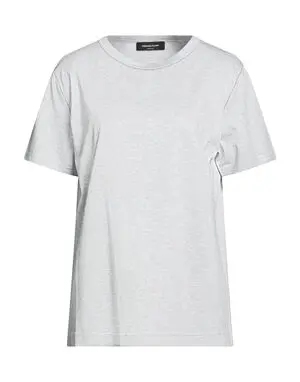 Fabiana Filippi Cotton Jersey T-shirt With Ecobrass Embellishments - Grey