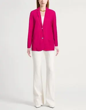 ZANONE Cotton Jersey Single-breasted Blazer