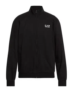 EA7 Cotton Sweatshirt - Black