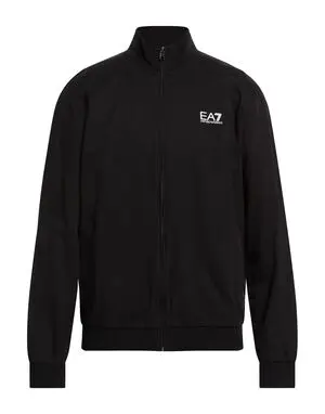 EA7 Cotton Sweatshirt - Black