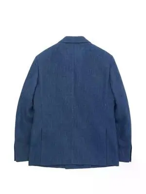 FORTELA Travel Double-breasted Peak-lapel Blazer