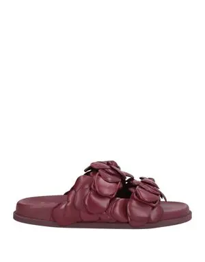 Valentino Garavani Atelier Leather Sandals - Red