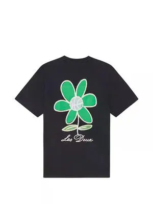 LES DEUX Floral-print T-shirt
