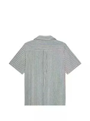 LES DEUX Striped Shirt - Blue
