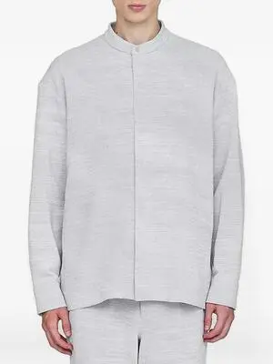 CFCL Soft Milan Stand-collar Long-sleeve Shirt - Grey