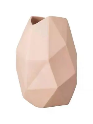 ROSENTHAL Surface Faceted Vase - Pink