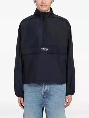 StÜssy Logo-print Quarter-zip Jacket
