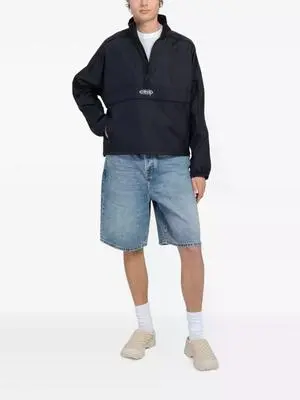 StÜssy Logo-print Quarter-zip Jacket
