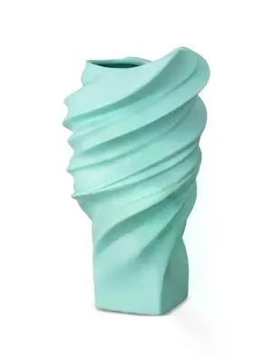 ROSENTHAL Squall Sculped Vase - Blue
