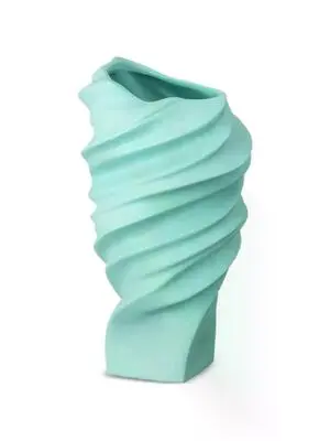 ROSENTHAL Squall Sculped Vase - Blue