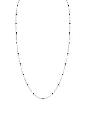 Mateo Enamel Station Chain Necklace