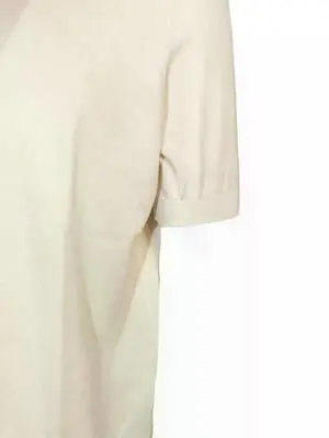 Fedeli Short-sleeve Polo Shirt - Neutrals