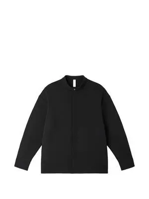 CFCL Soft Milan Stand-collar Long-sleeve Shirt - Black