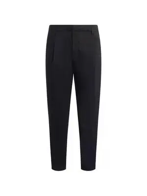 DONDUP Pleated Trousers - Black
