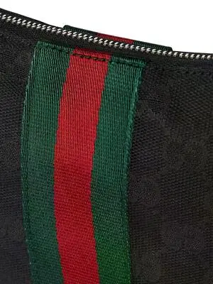 Gucci Lunetta Gg Canvas Small Bag - Black