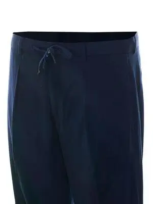 CIRCOLO 1901 Drawstring Tailored Trousers - Blue