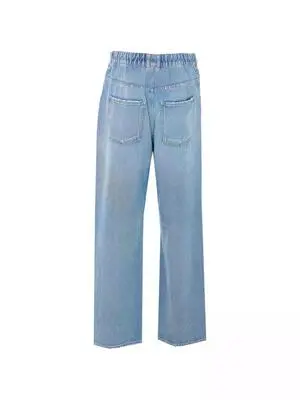 TRUE AVENUE Marta Straight-leg Jeans - Blue