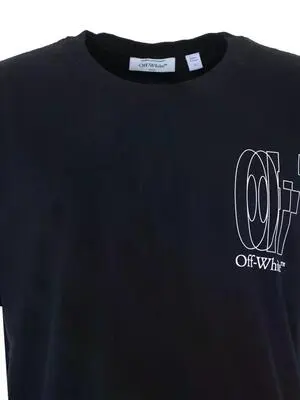 Off-White Double Arrow Logo-print T-shirt - Black