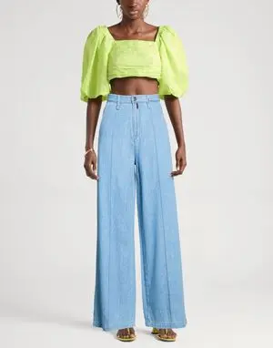 High Wide-leg Jeans