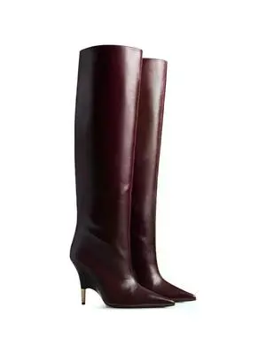 Khaite Bella Knee-high Boots - Red
