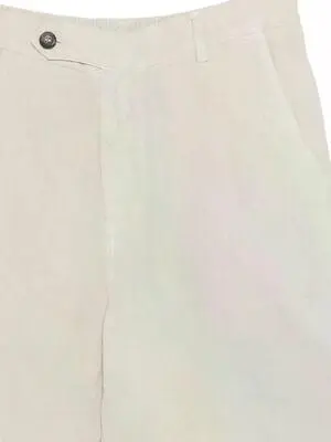 MC2 SAINT BARTH Linen Bermuda Shorts - Neutrals