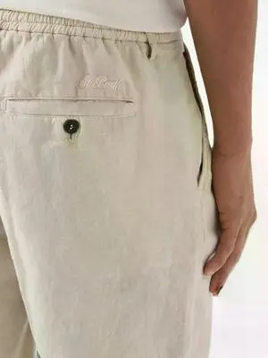 MC2 SAINT BARTH Linen Bermuda Shorts