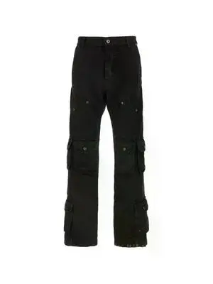 Off-White Multi-pocket Cargo Pants - Black