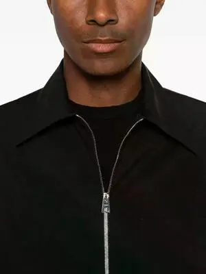 Givenchy Zip-up Short-sleeve Shirt