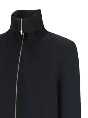 JIL SANDER Zip-up Cardigan - Black