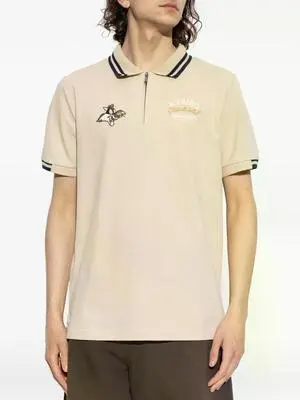 Iceberg Embroidered Piqué Polo Shirt